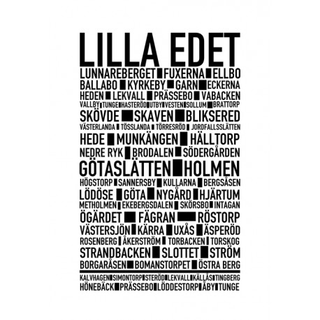 Lilla Edet Poster. Hitta dina posters online hos Wallstars