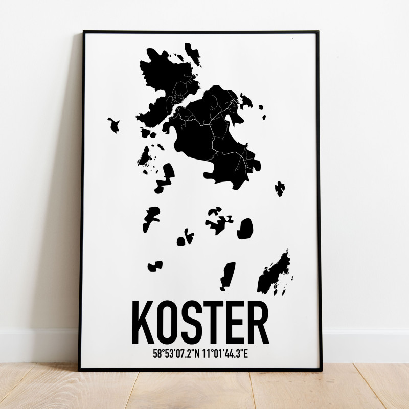 Koster Karta 2 Poster. Hitta dina posters online hos Wallstars