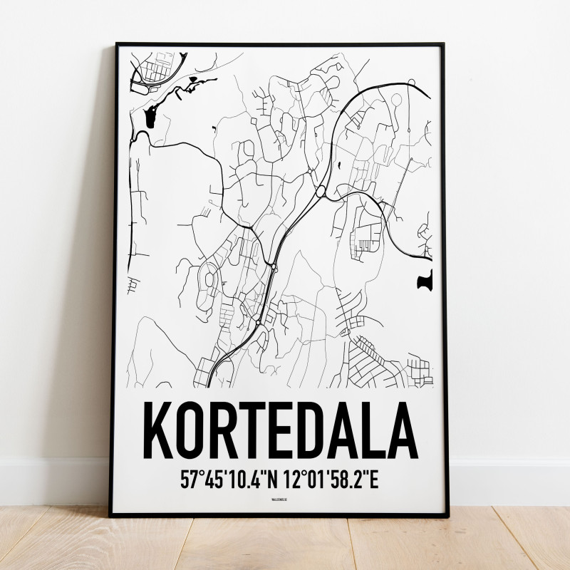 Kortedala Karta Poster. Hitta dina posters online hos Wallstars