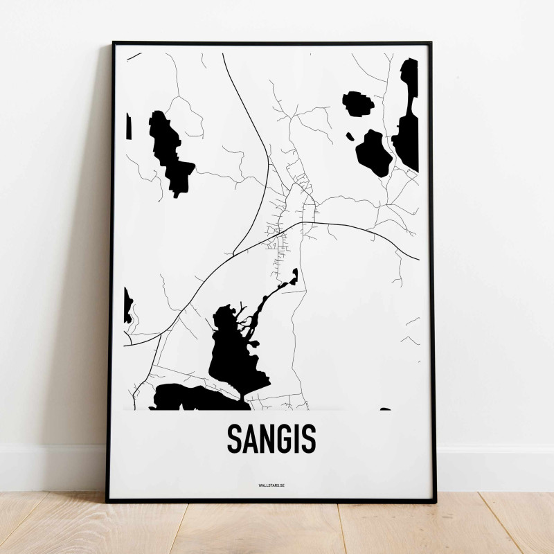 Sangis Karta Poster. Hitta dina posters online hos Wallstars